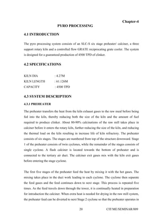 Ambuja Cement plant Industrial report | PDF