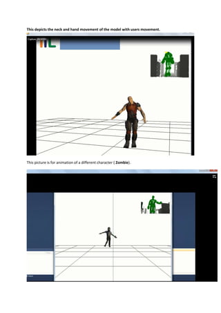 Vipul divyanshu documentation on Kinect and Motion Tracking | DOCX | Computer Animation ...