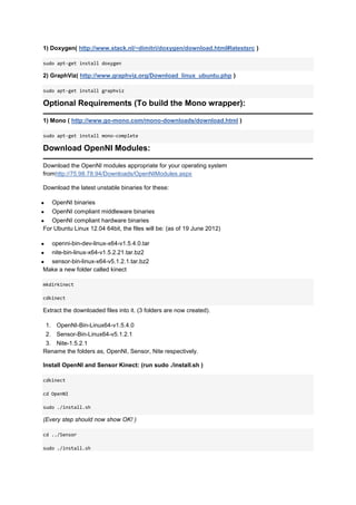 Vipul divyanshu documentation on Kinect and Motion Tracking | DOCX | Computer Animation ...