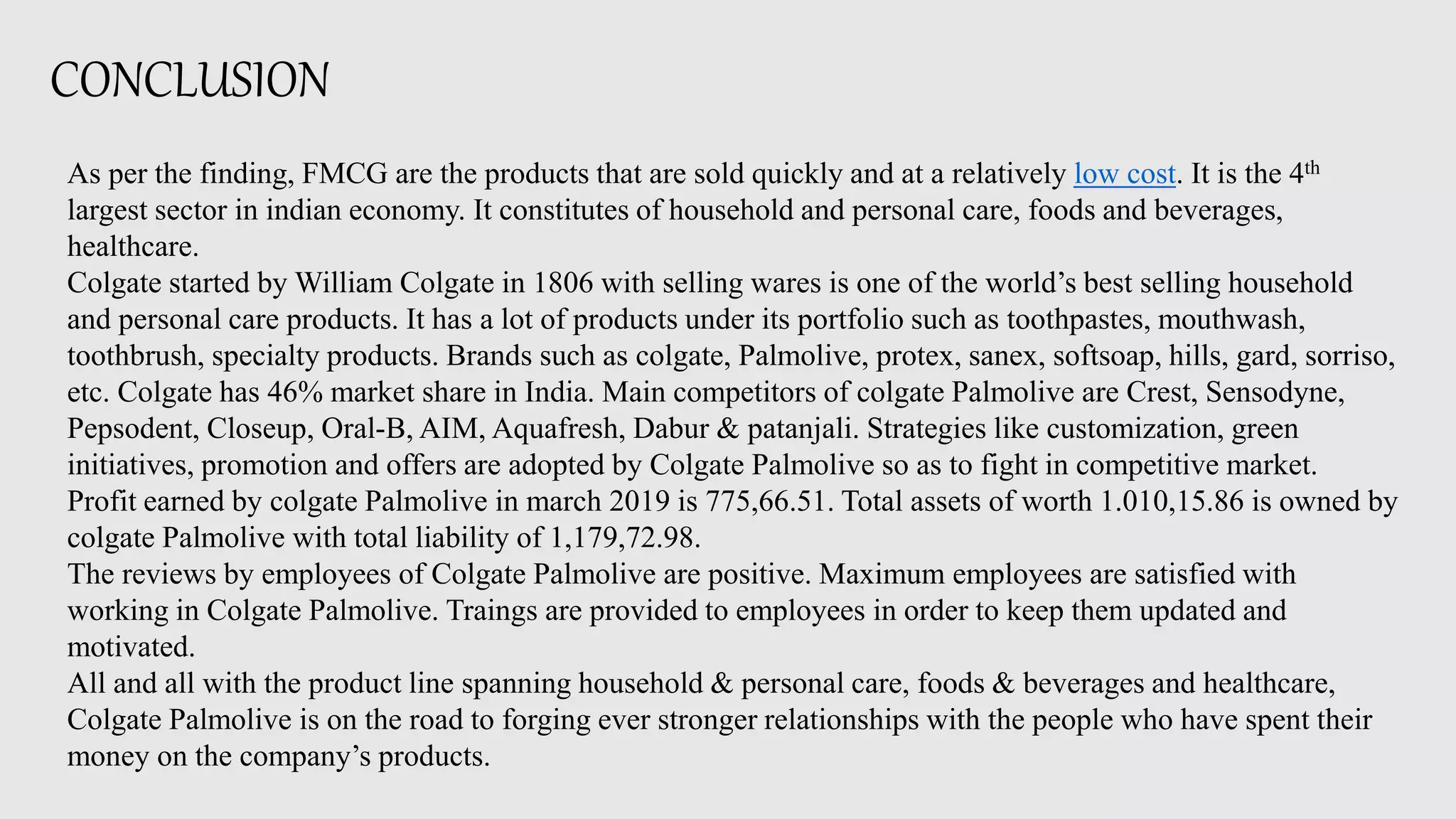 Presentation on Colgate Toothpaste | PPTX