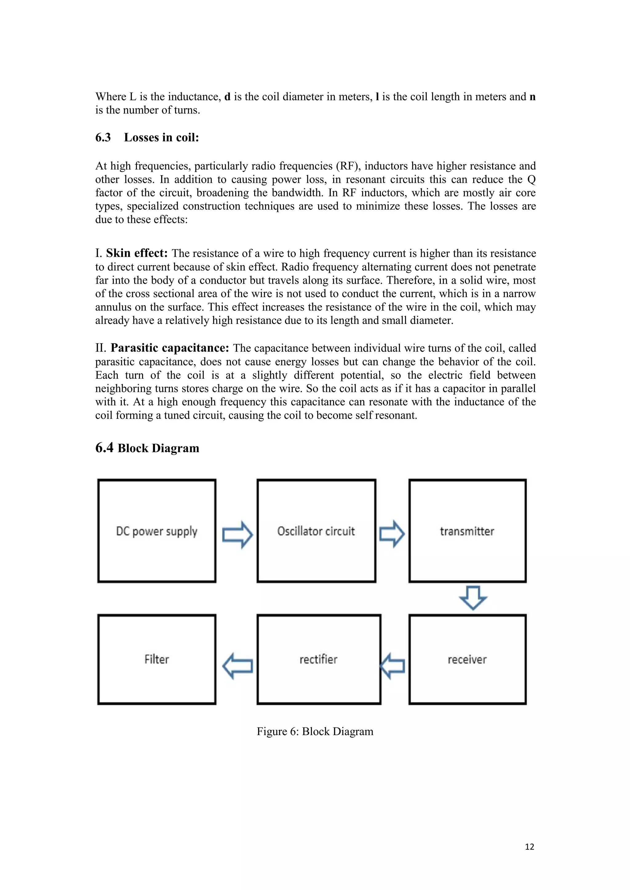 PROJECT REPORT ON WIRELESS POWER TRANSMISSION | PDF