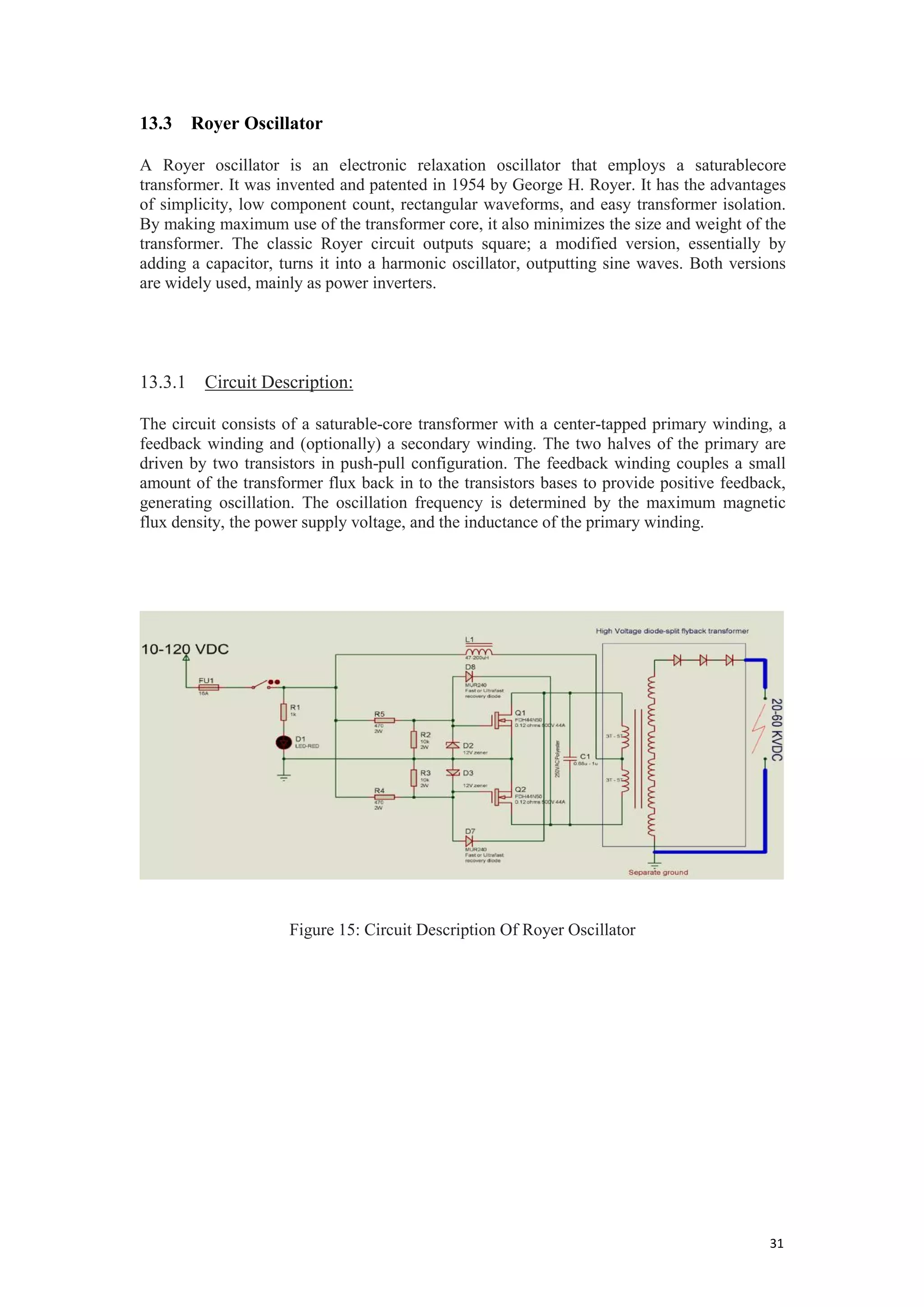 PROJECT REPORT ON WIRELESS POWER TRANSMISSION | PDF