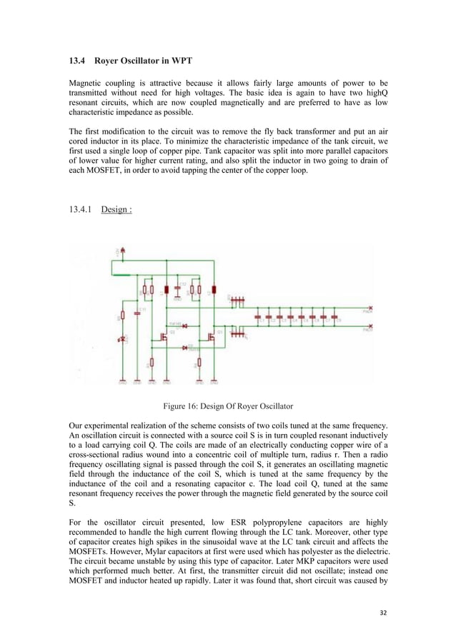 PROJECT REPORT ON WIRELESS POWER TRANSMISSION | PDF | Internet of ...