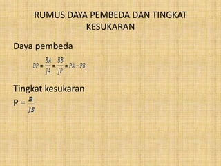 validitas dan reliabilitas | PPTX