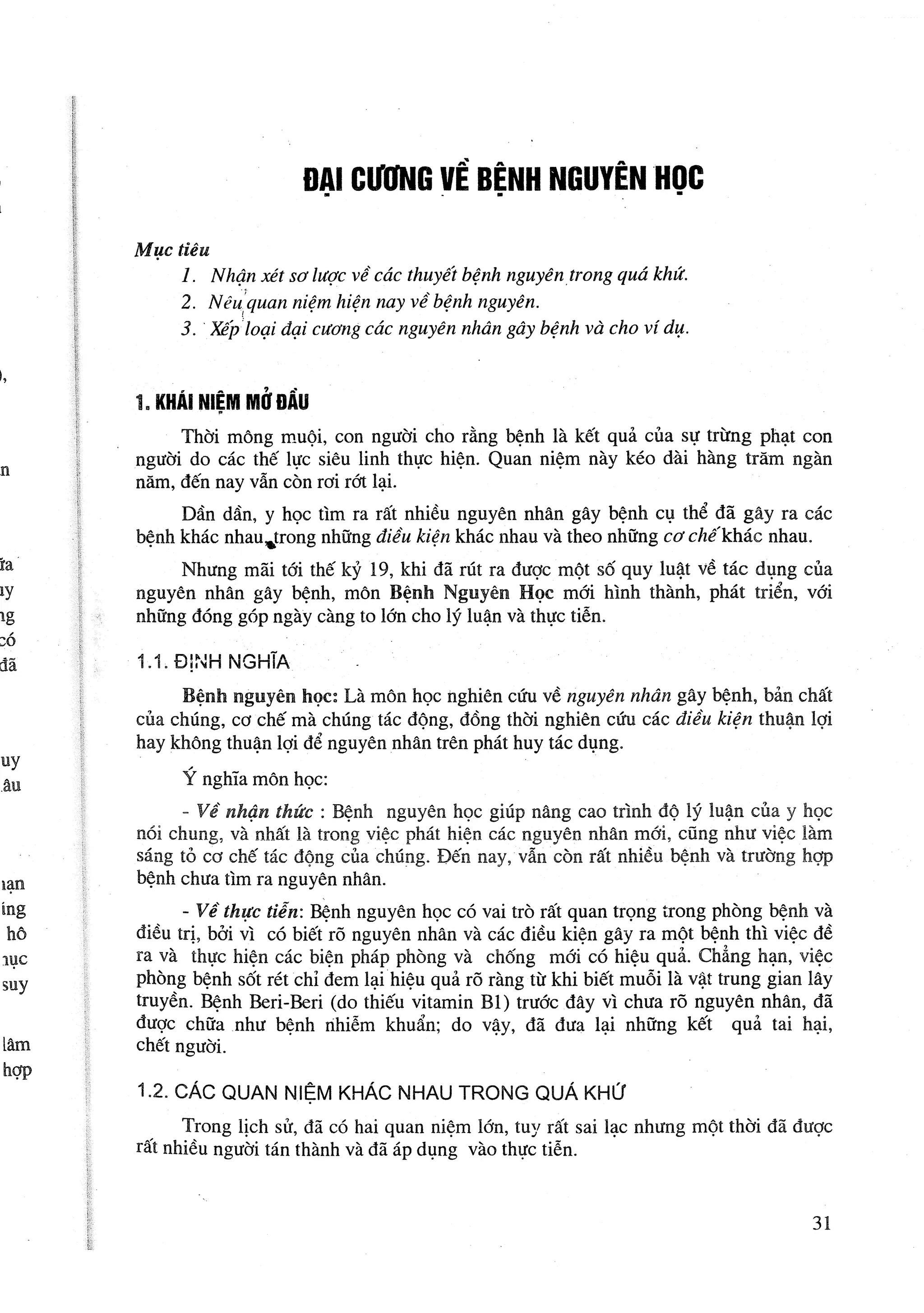 Sinh Ly Benh Hoc - DH Y HN.pdf cơ chế quan trọng | PDF