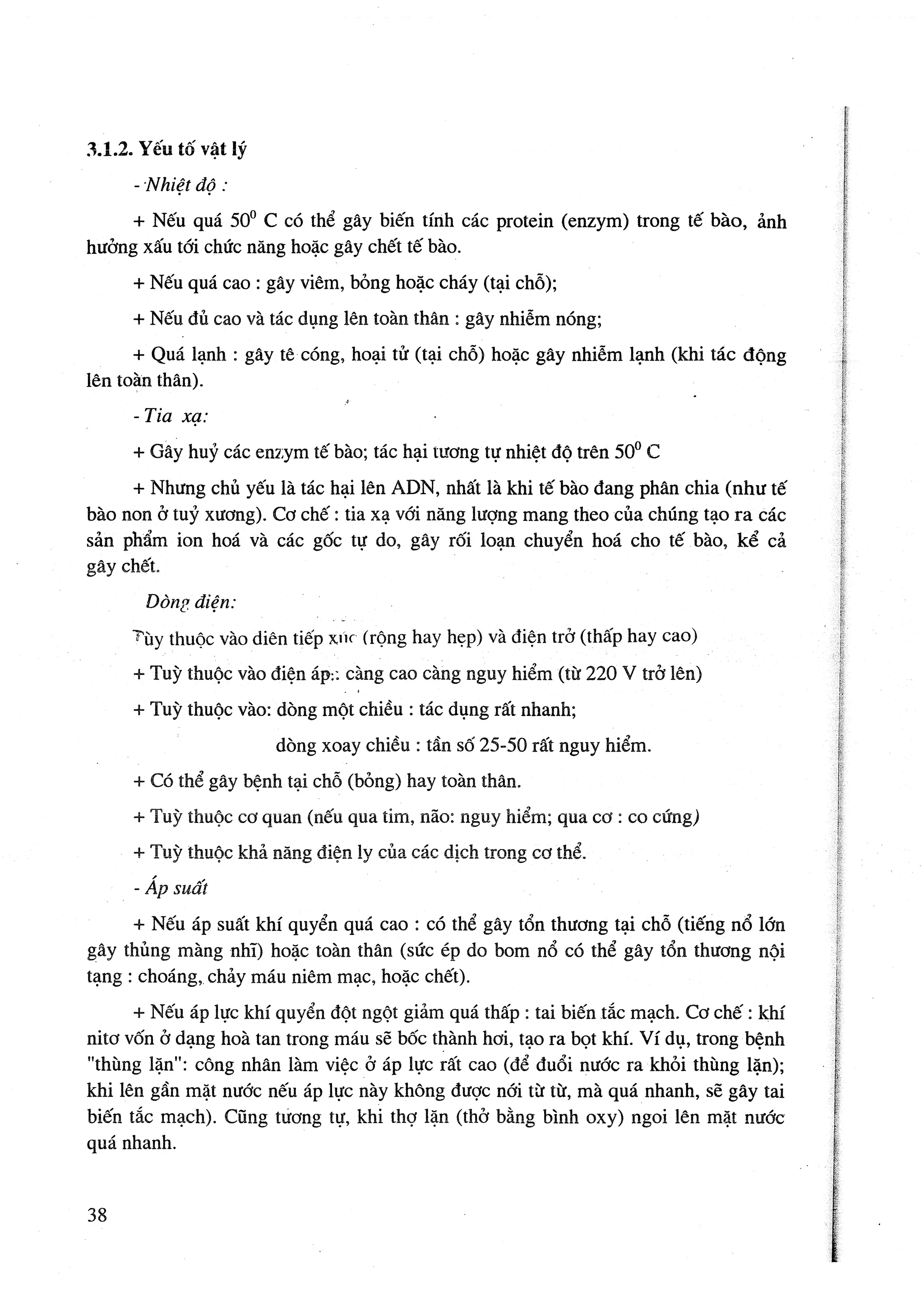 Sinh Ly Benh Hoc - DH Y HN.pdf cơ chế quan trọng | PDF