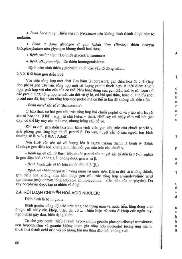 Sinh Ly Benh Hoc - DH Y HN.pdf cơ chế quan trọng | PDF