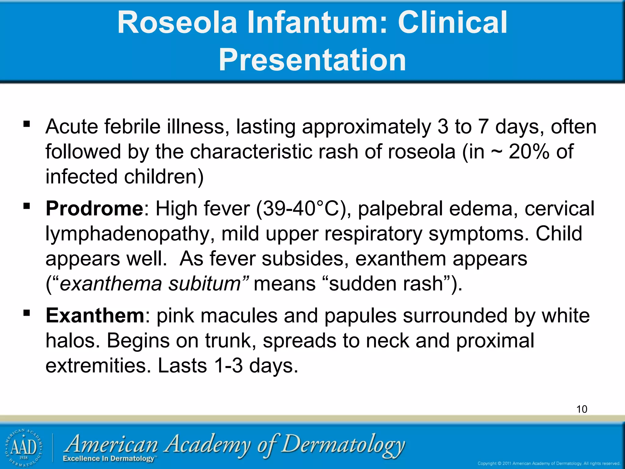 Viral exanthems | PPT
