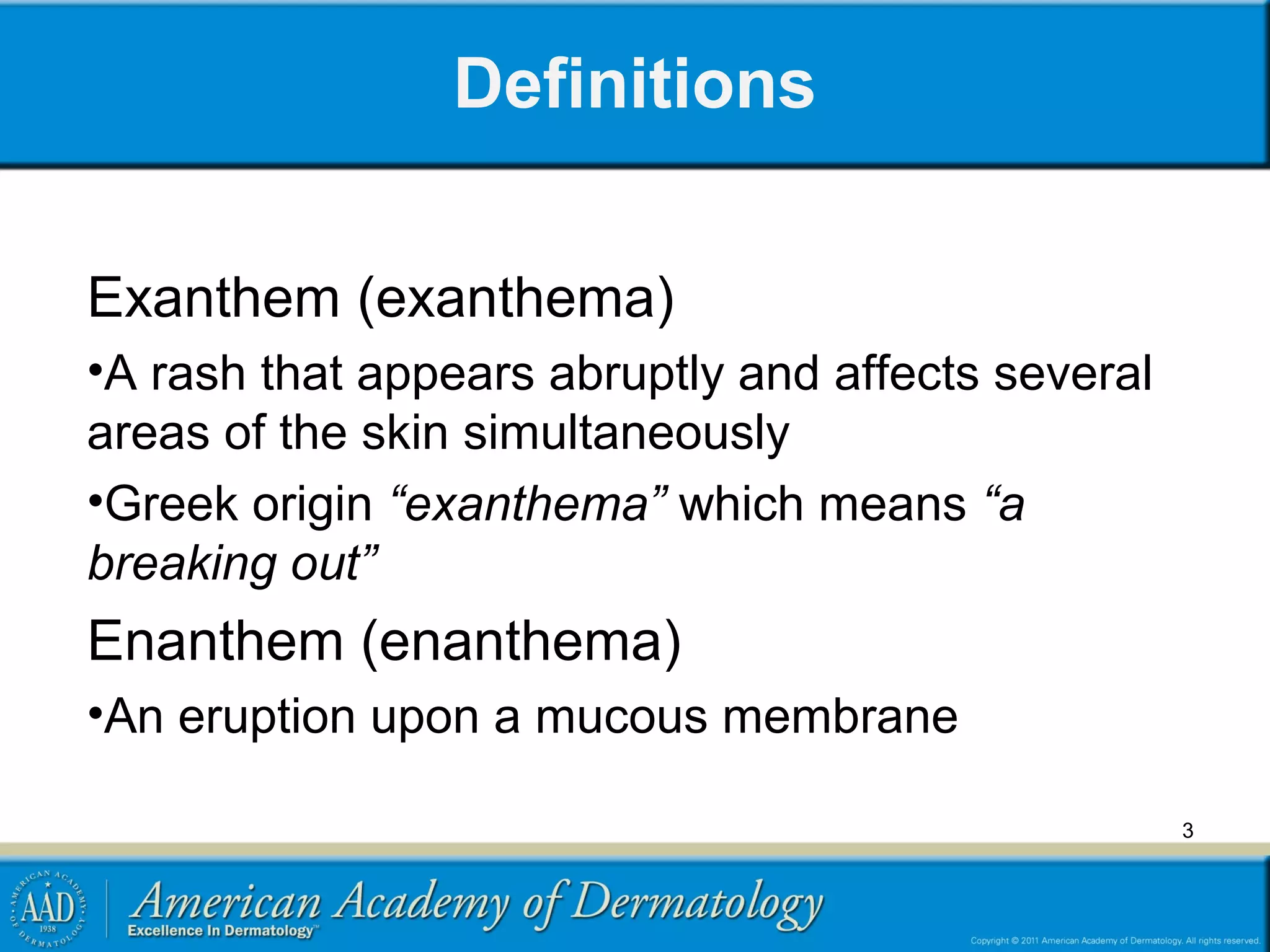 Viral exanthems | PPT | Skin and Dermatology | Diseases and Conditions