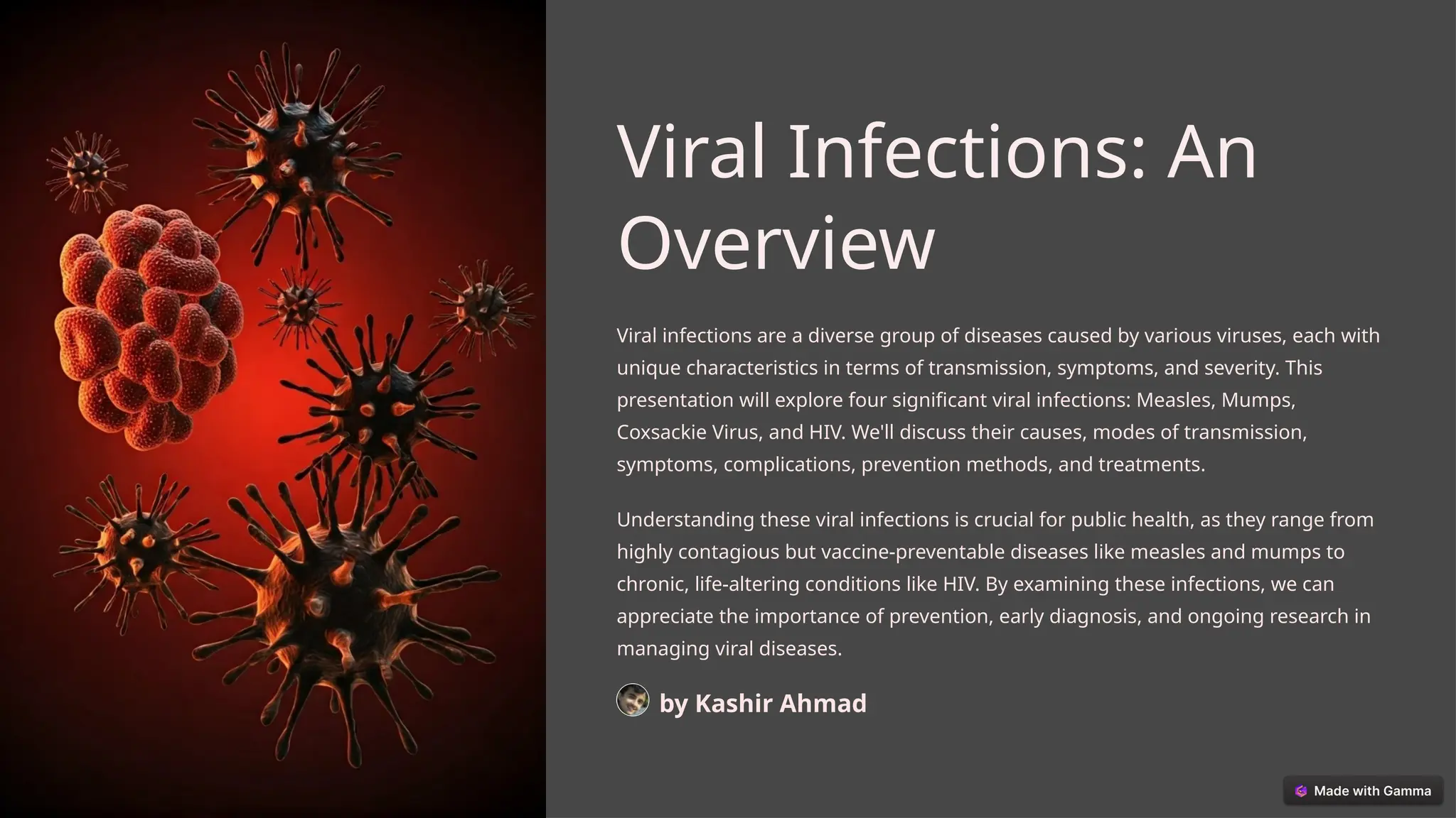 Viral-Infections-An-Overview measles coxsackie mumps HIV.pptx