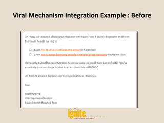 Viral Marketing : Viral Mechanisms and Seeding Strategies | PPT