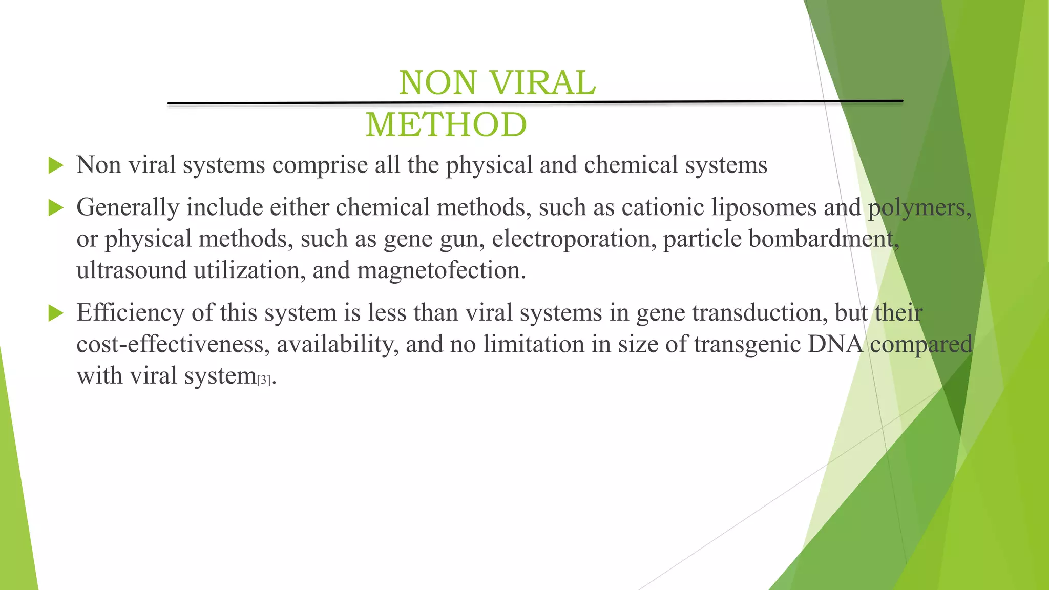 VIRAL AND NON VIRAL GENE TRANSFER.pptx