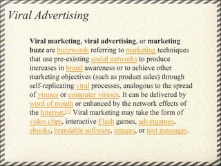 Viral Campaigns | PDF
