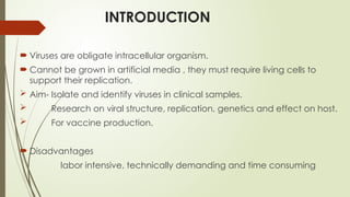 VIRAL CELL CULTURE AND ITS IDENTIFICATION.pptx