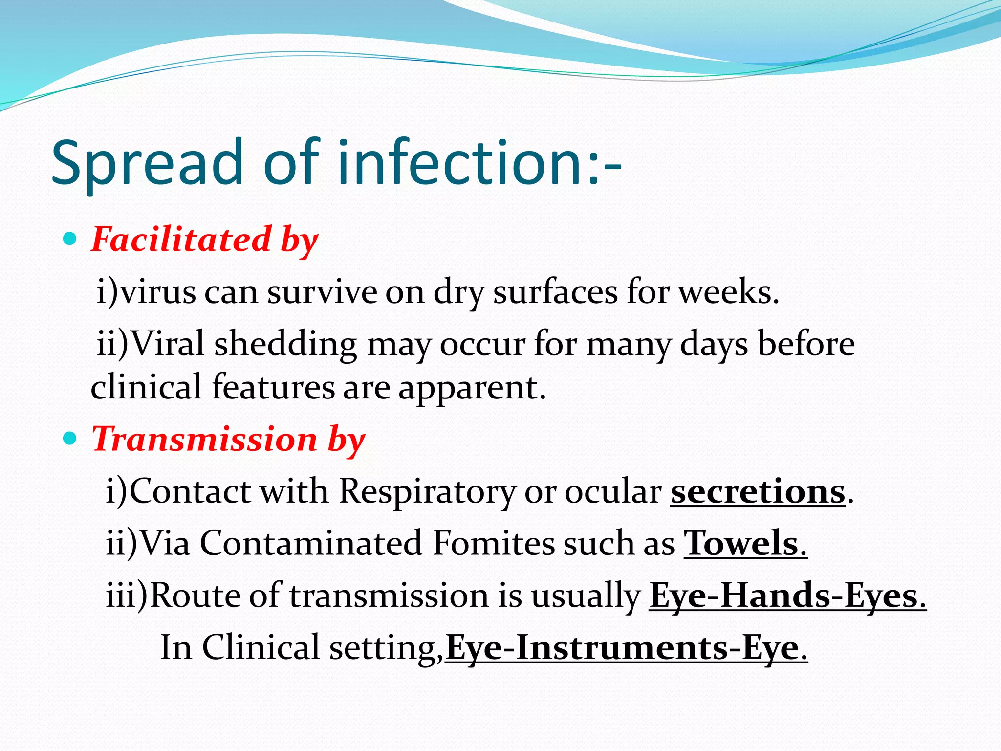 Viral conjunctivitis | PPTX