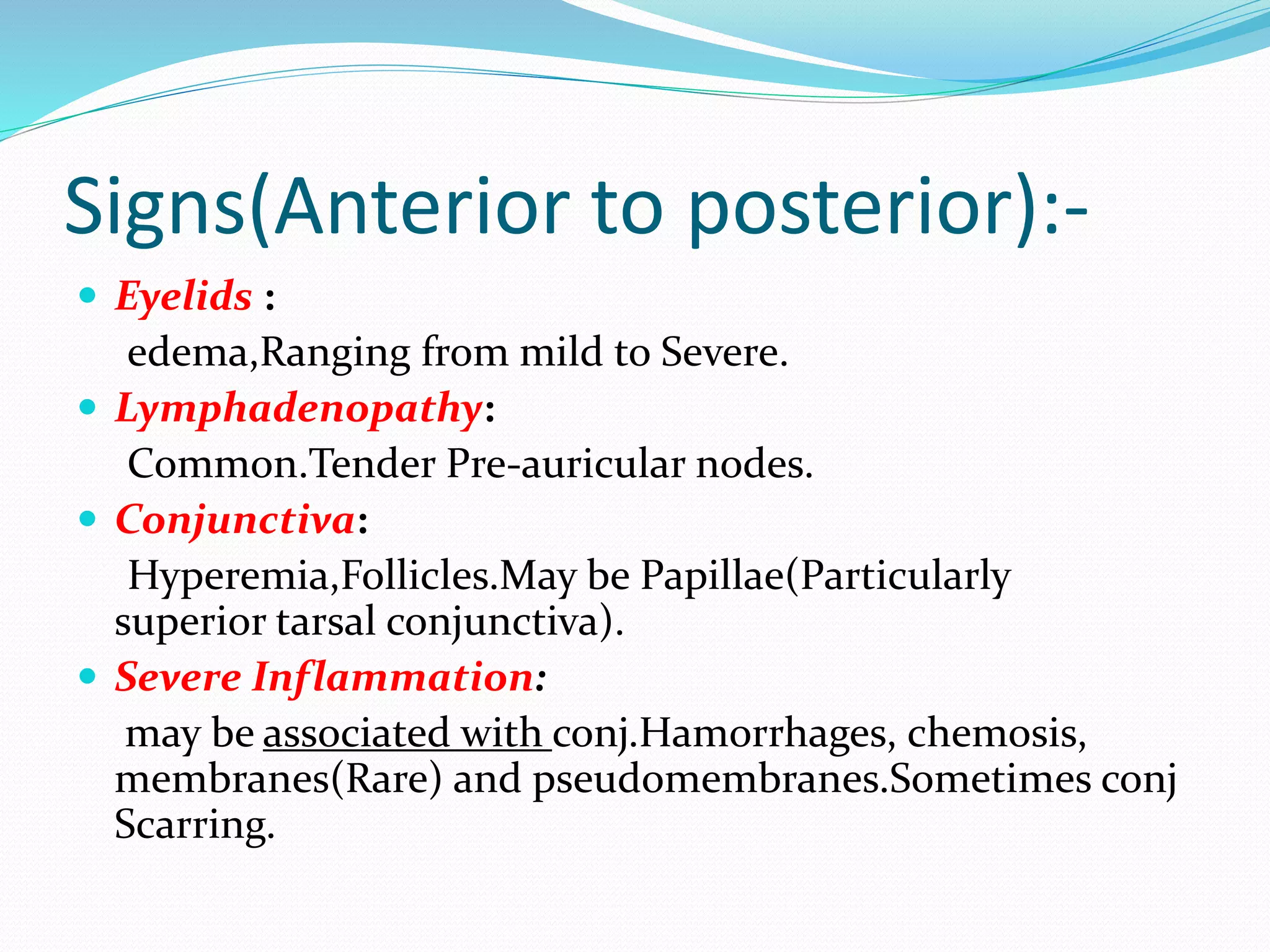Viral conjunctivitis | PPTX