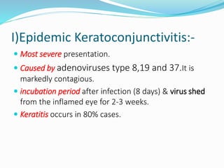 Viral conjunctivitis | PPTX