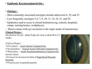 Viral conjunctivitis | PPTX