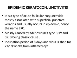 Viral_Conjunctivitis_____ khurana ophthalmology | PPTX