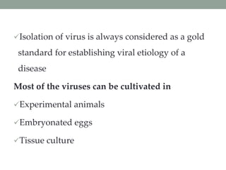 Medical laboratory course Viral diagnosis.ppt