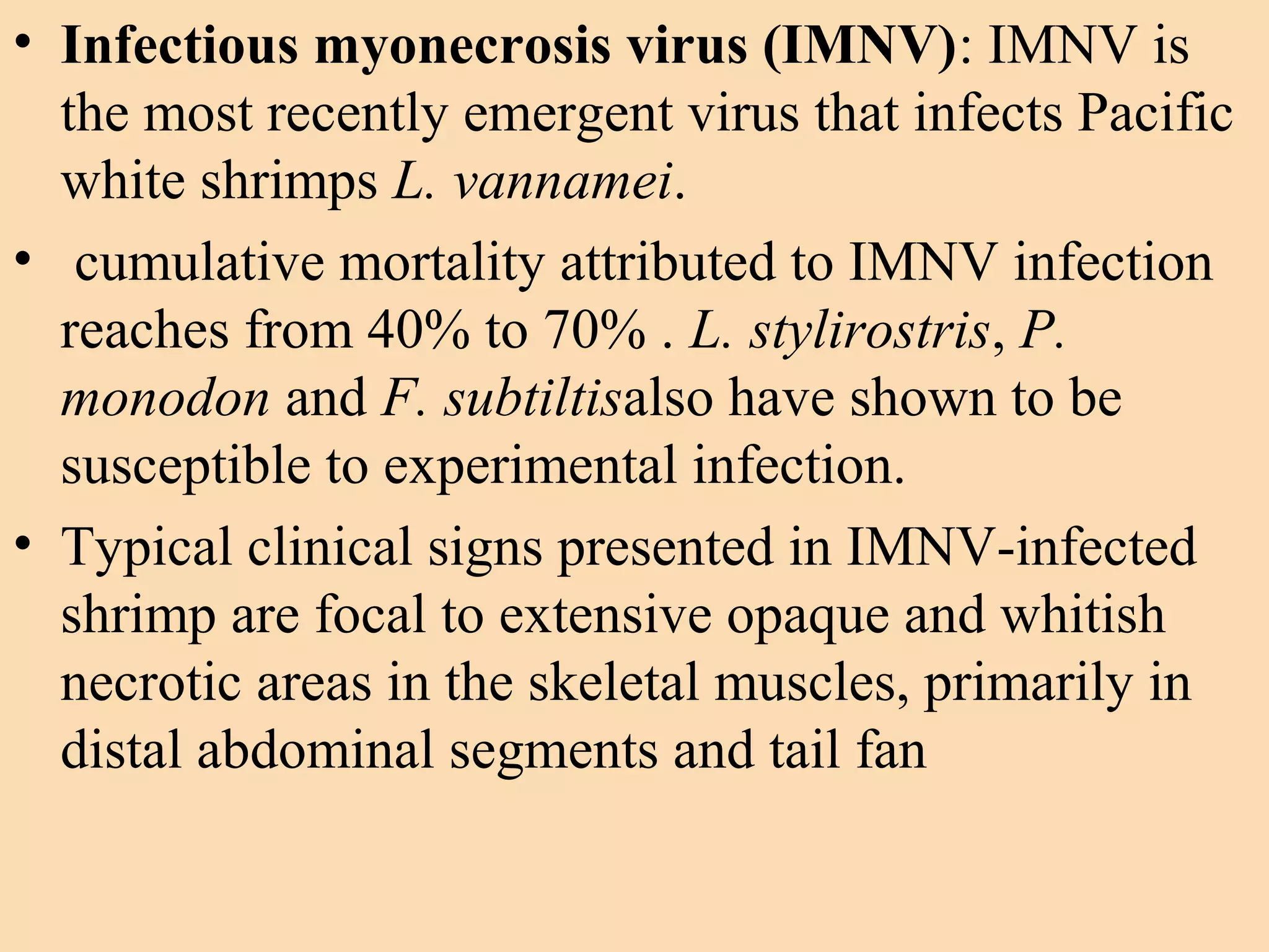 Viral diseases in crustaceans | PPT