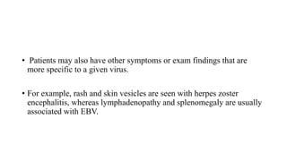 VIRAL ENCEPHALITIS BY DR.SOHAN BISWAS,MBBS,DNB(INTERNAL MEDICINE ...