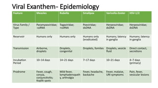 Viral exanthems / Maculopapular and Vesicular disorders.pptx