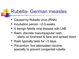 Viral exanthems | PPT