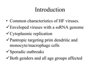 Viral haemorrhagic fevers in nigeria | PDF