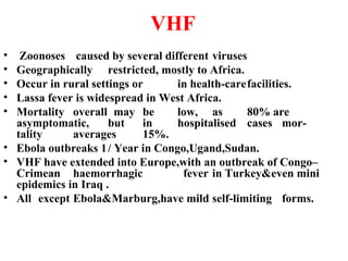 Viral haemorrhagic fevers (vhf) plus questions. | PPT