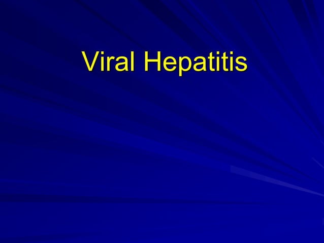 Viral Hepatitis.ppt