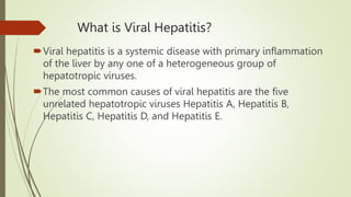 VIRAL HEPATITIS, RISK FACTORS AND MANAGEMENT.pptx