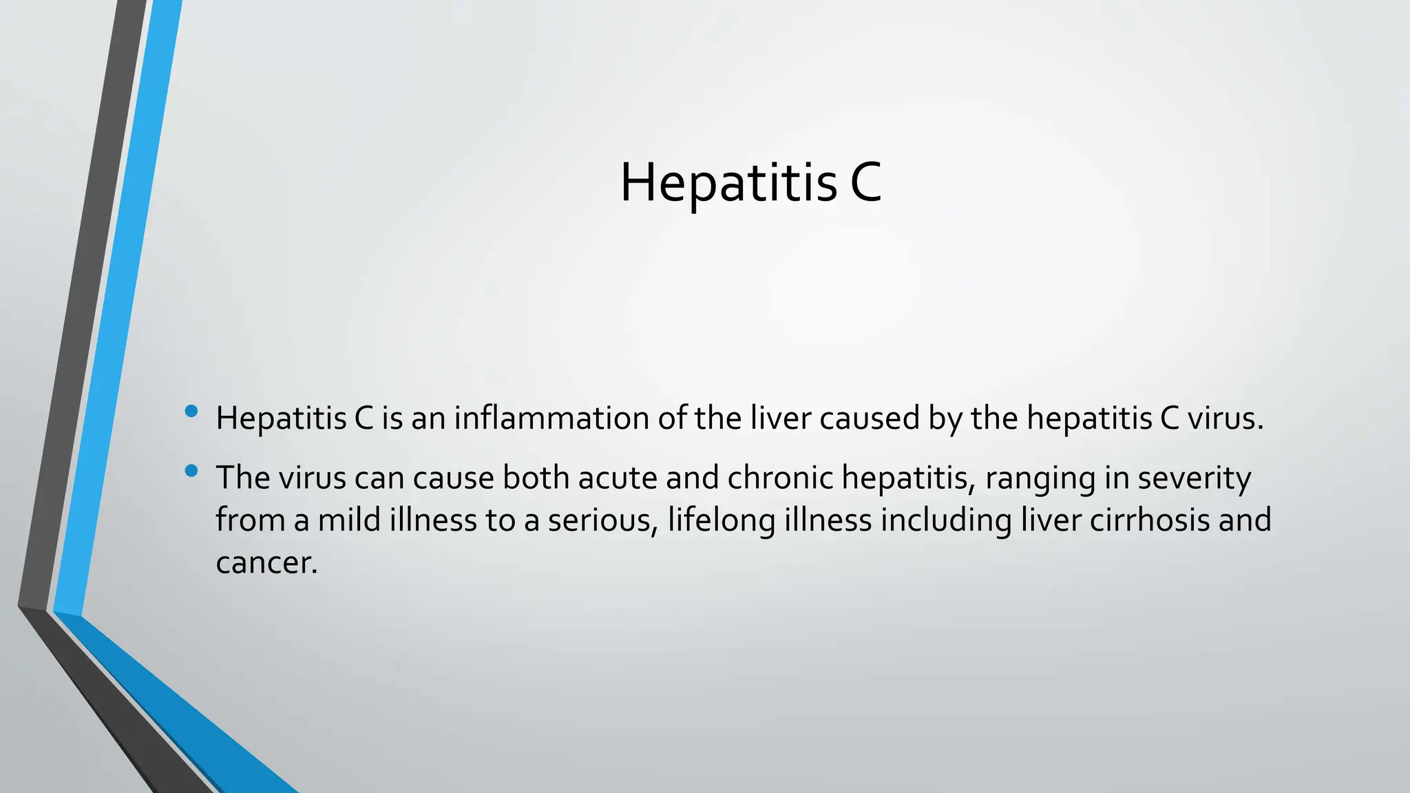 VIRAL HEPATITIS (an overview) ;presentation by Dr. Urooj Arshad. | PPT