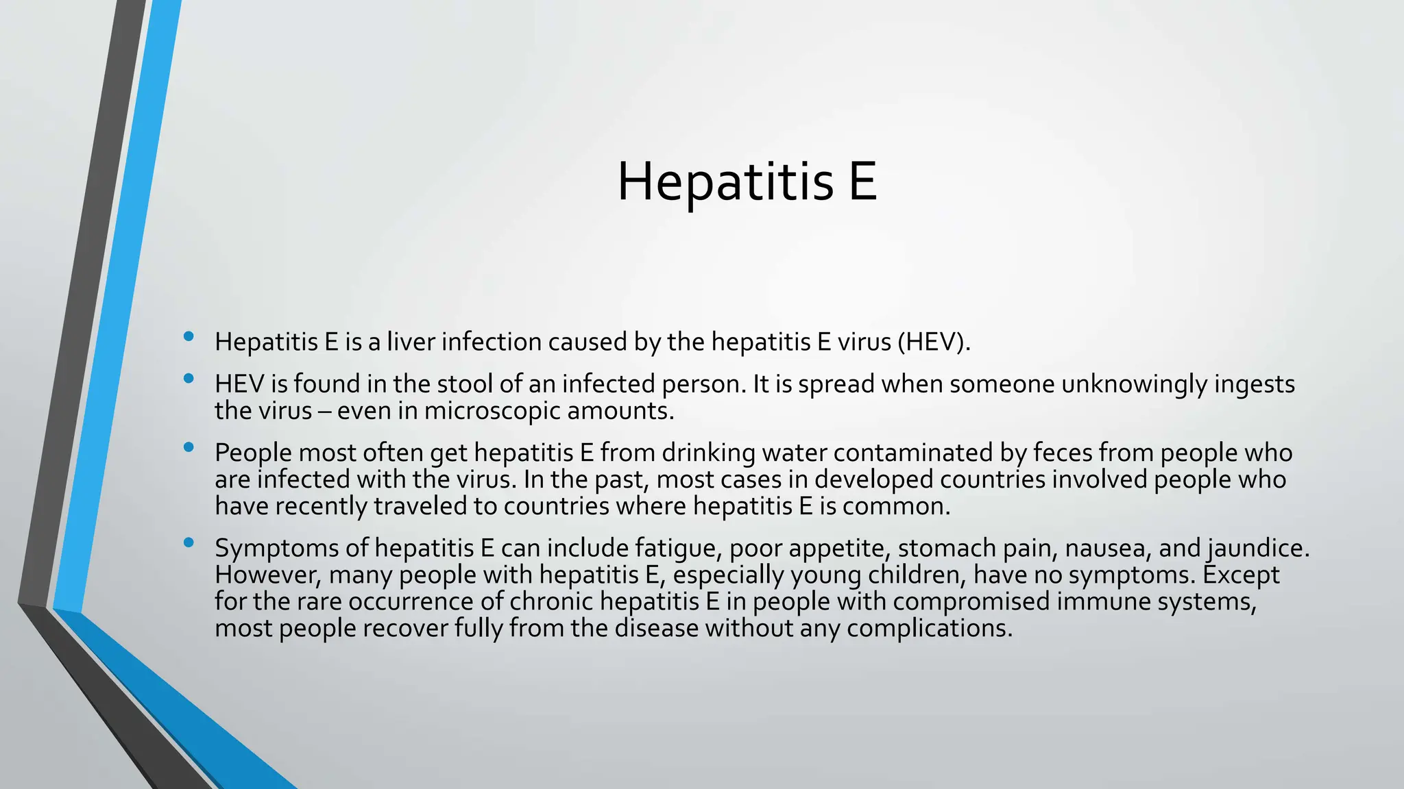 VIRAL HEPATITIS (an overview) ;presentation by Dr. Urooj Arshad. | PPT