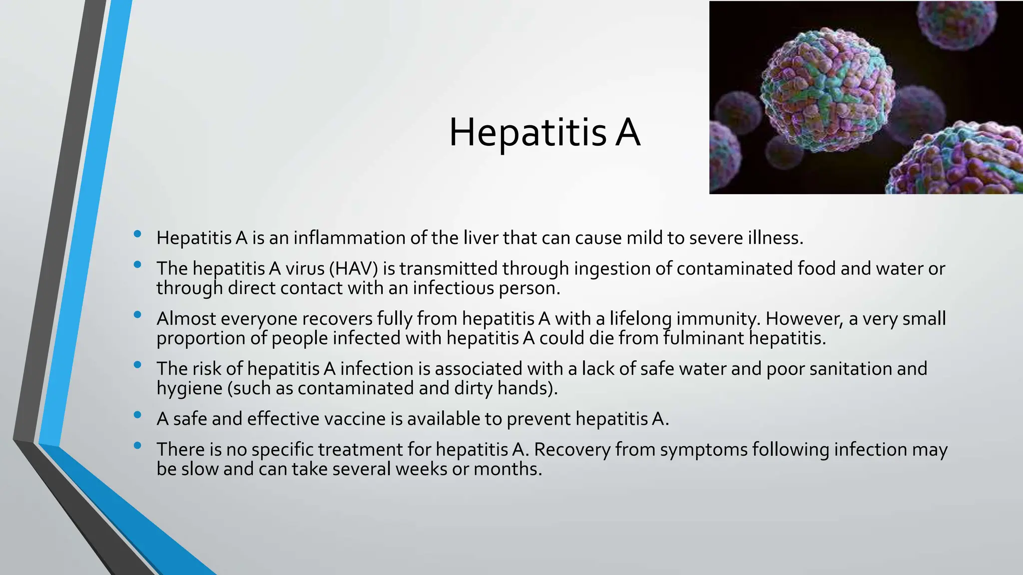 VIRAL HEPATITIS (an overview) ;presentation by Dr. Urooj Arshad. | PPT