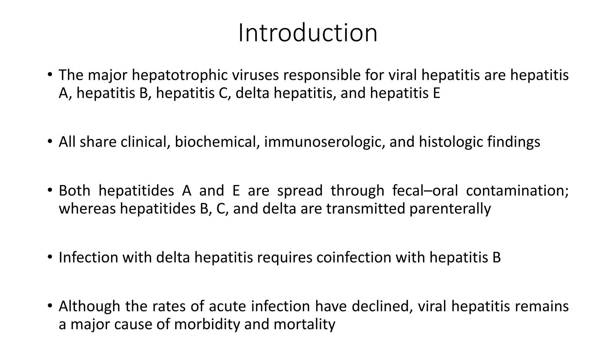 Viral hepatitis presentation | PPT