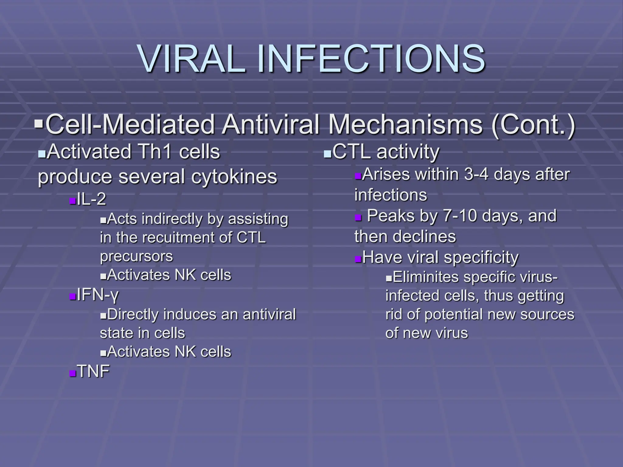Viral infection. immune response to infectious disease ppt | PPT