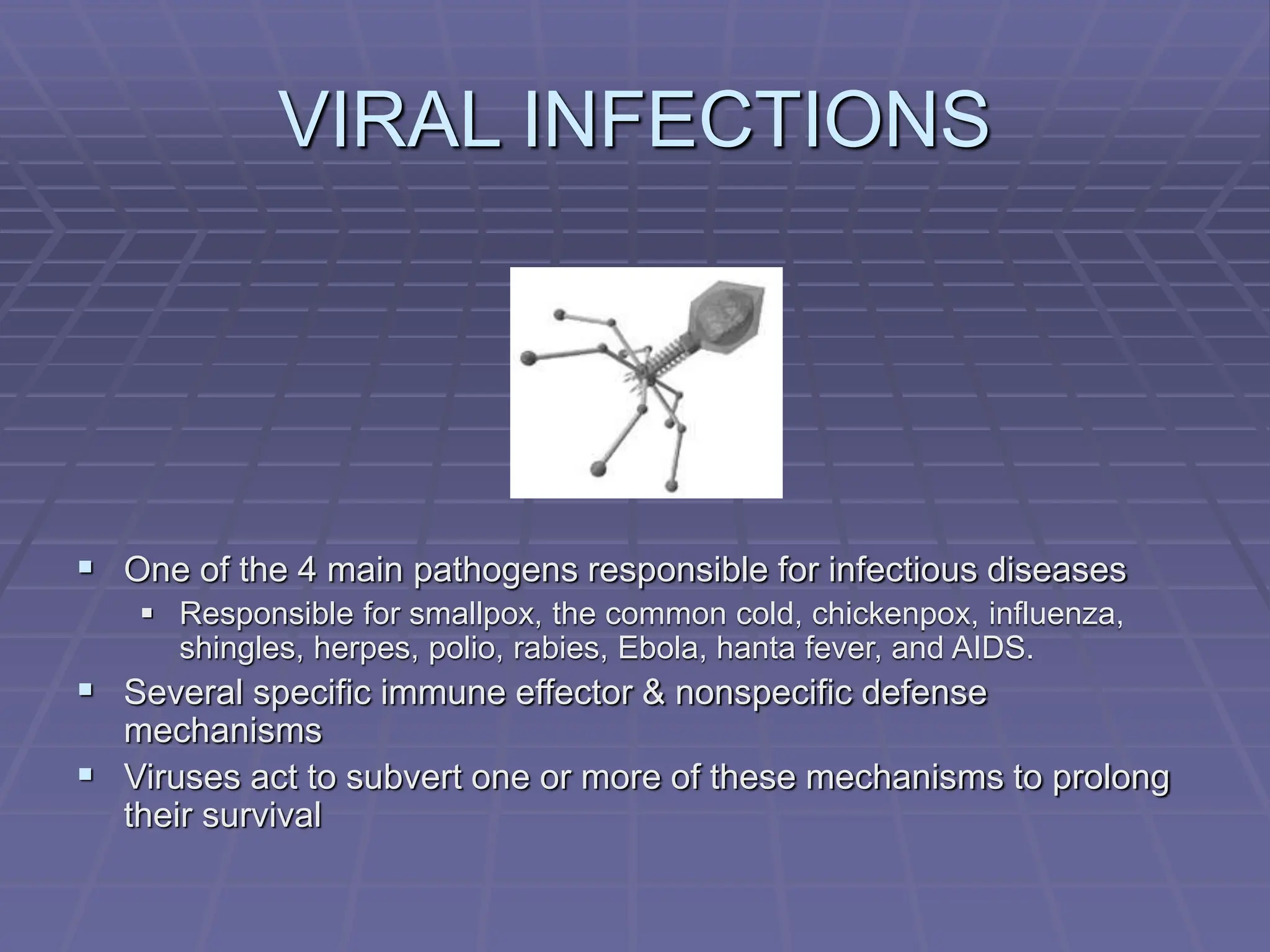 Viral infection. immune response to infectious disease ppt | PPT