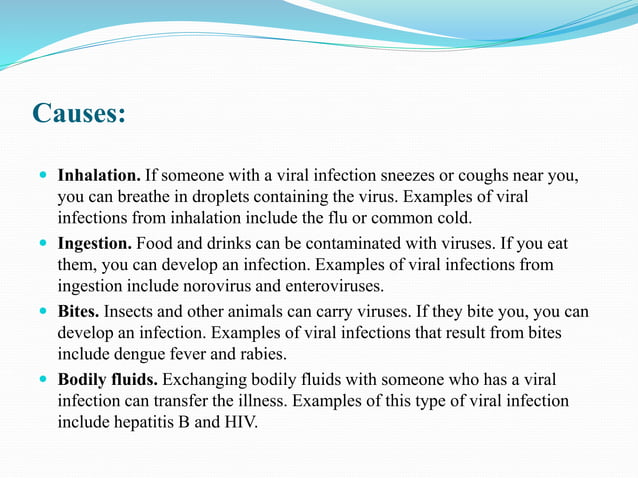 general knowledge about Viral infection (fever). | PPTX | Infectious ...