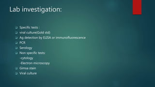 Viral infection of eye | PPTX