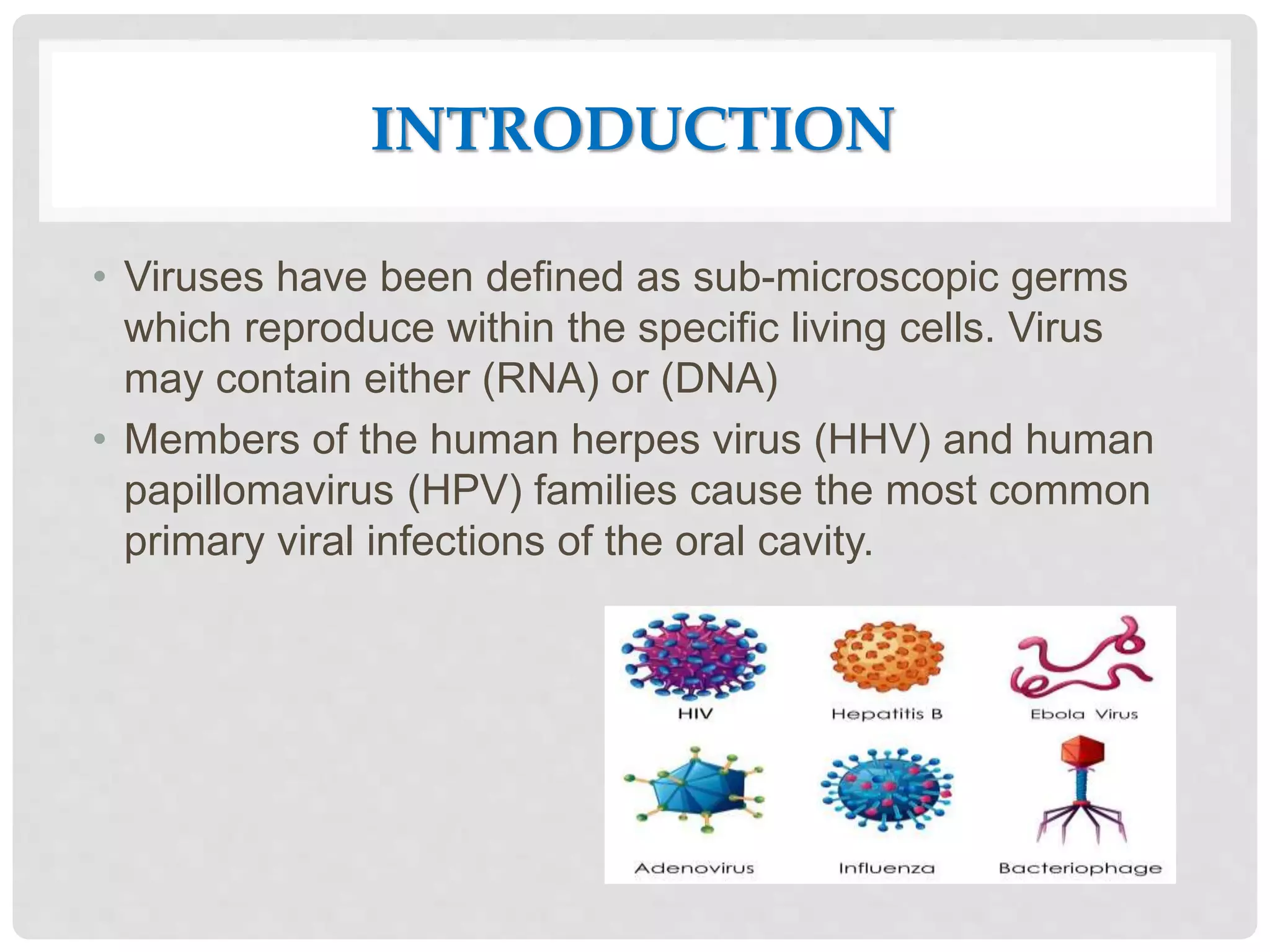 Viral infection ppt | PPTX