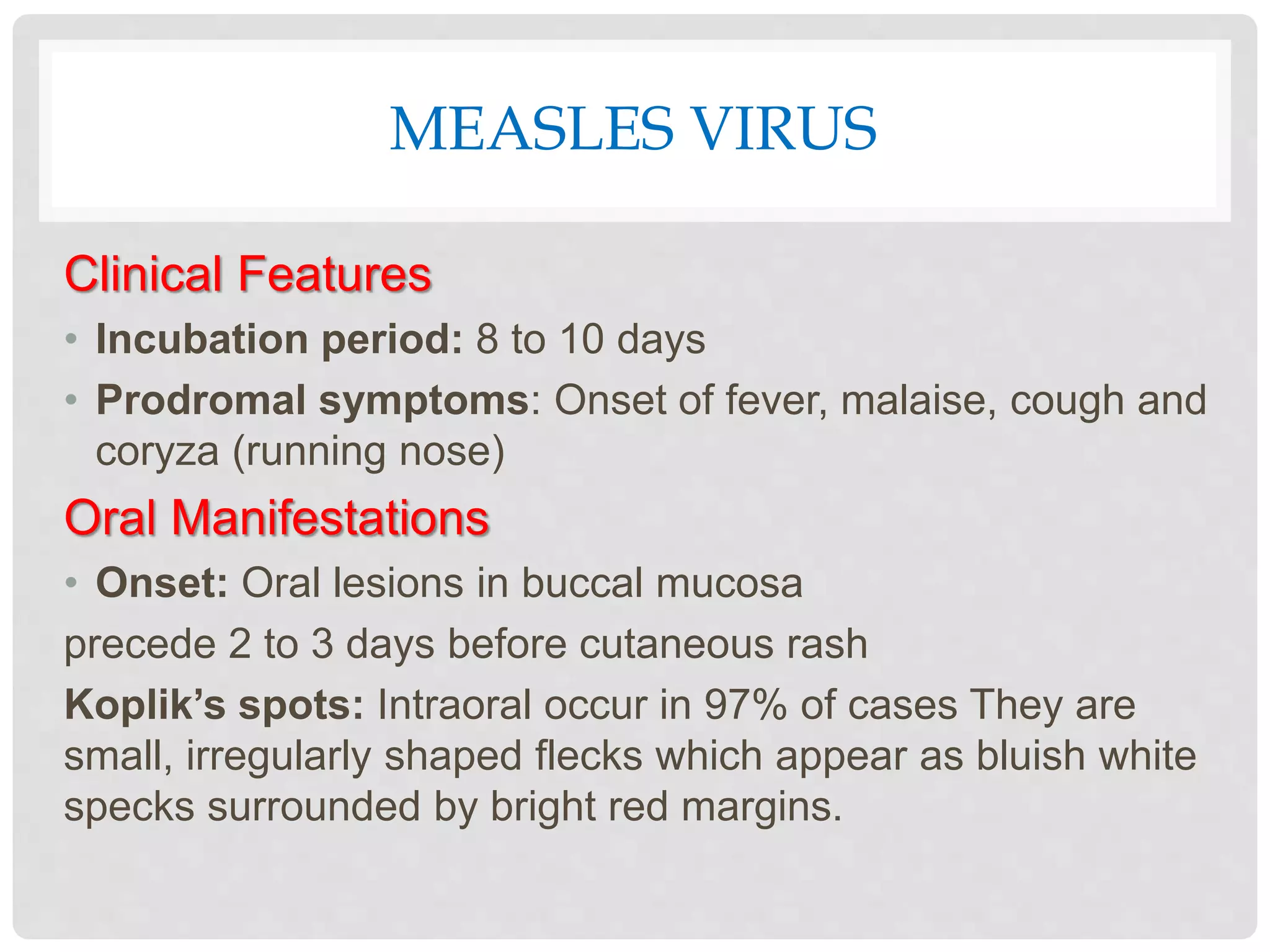 Viral infection ppt | PPTX
