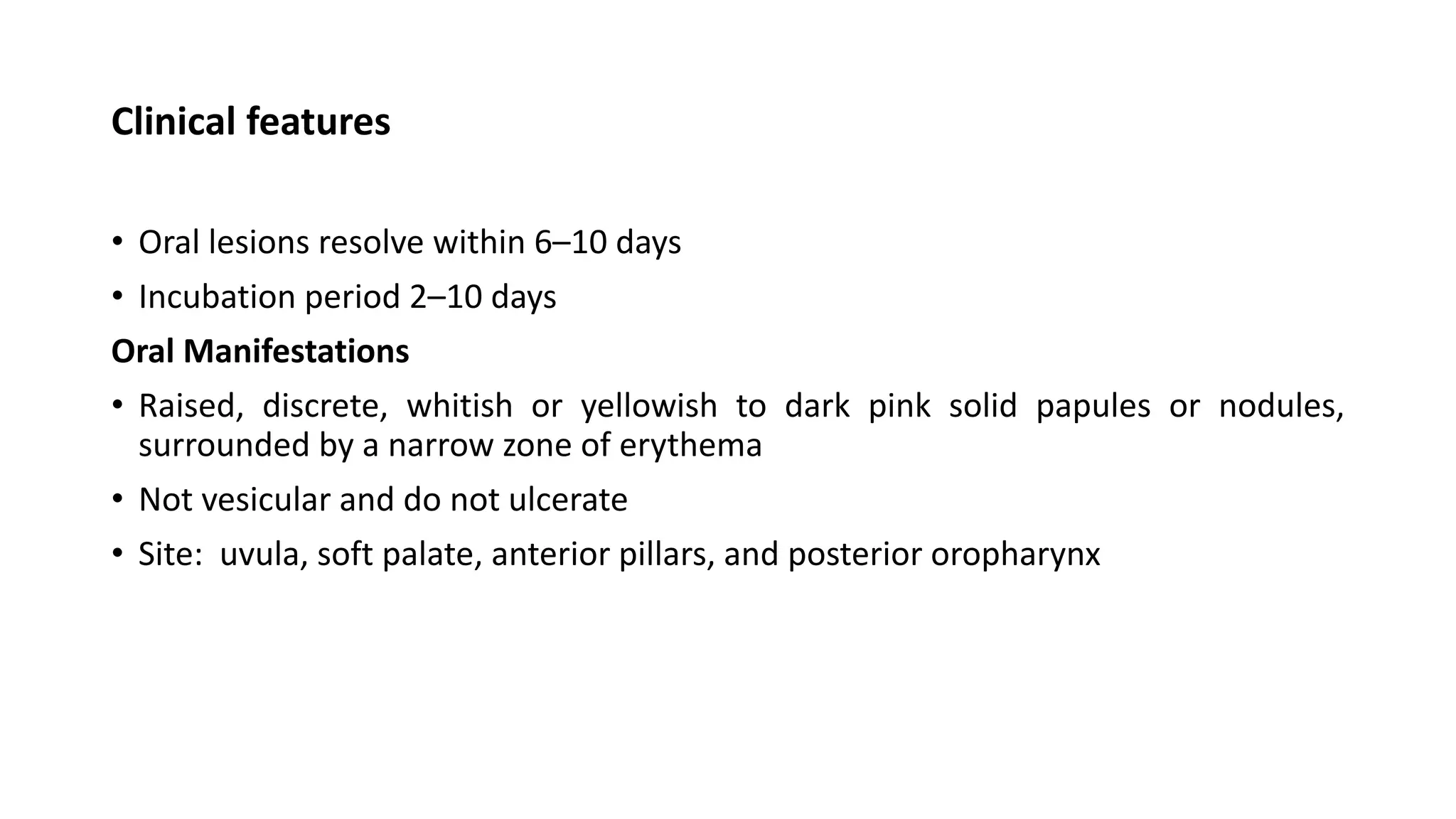 Viral Infections of the oral cavity for dental students | PPTX