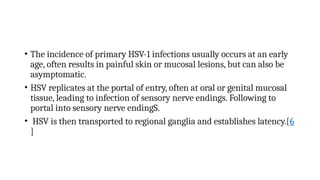 VIRAL INFECTIONS (Herpes simplex, Chicken pox, Varicella zoster, Herpes ...