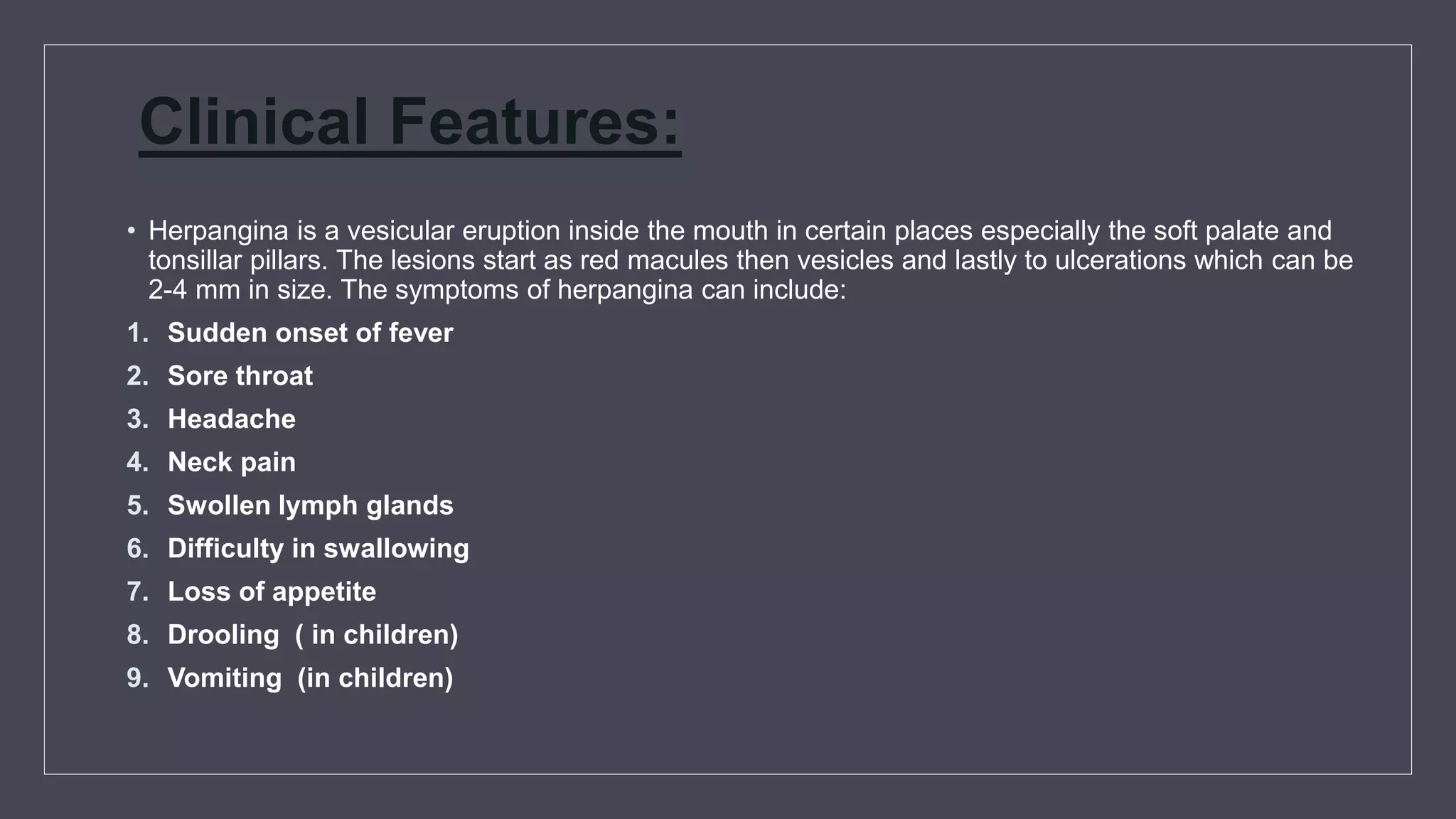 Viral infections in the oral cavity | PPTX