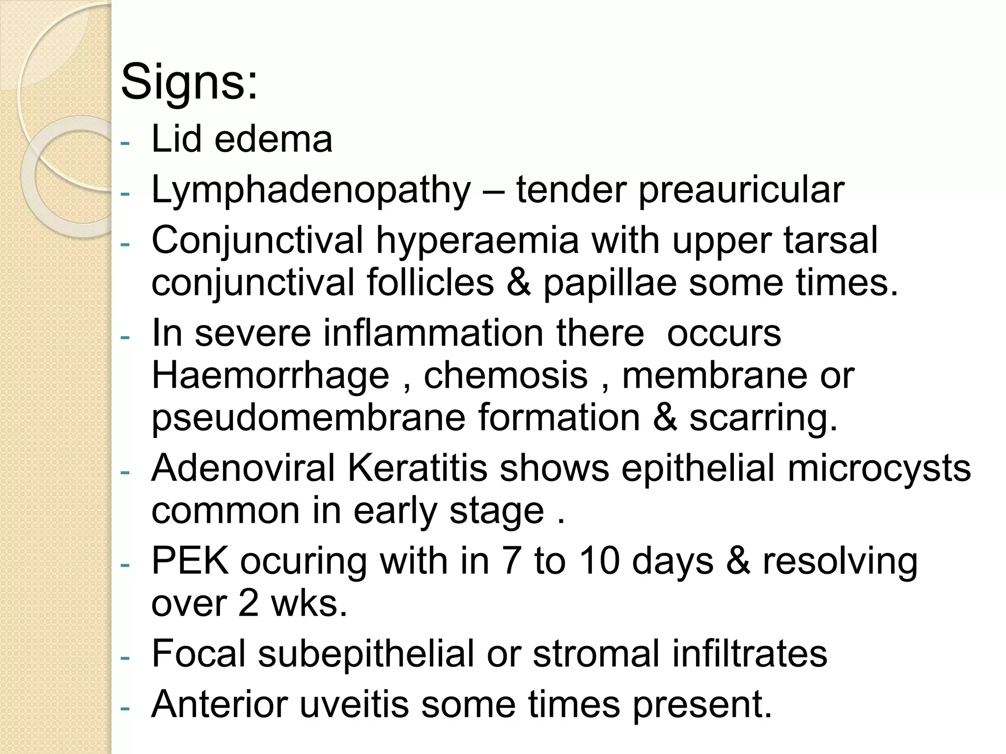 Viral infections of eye | PPTX