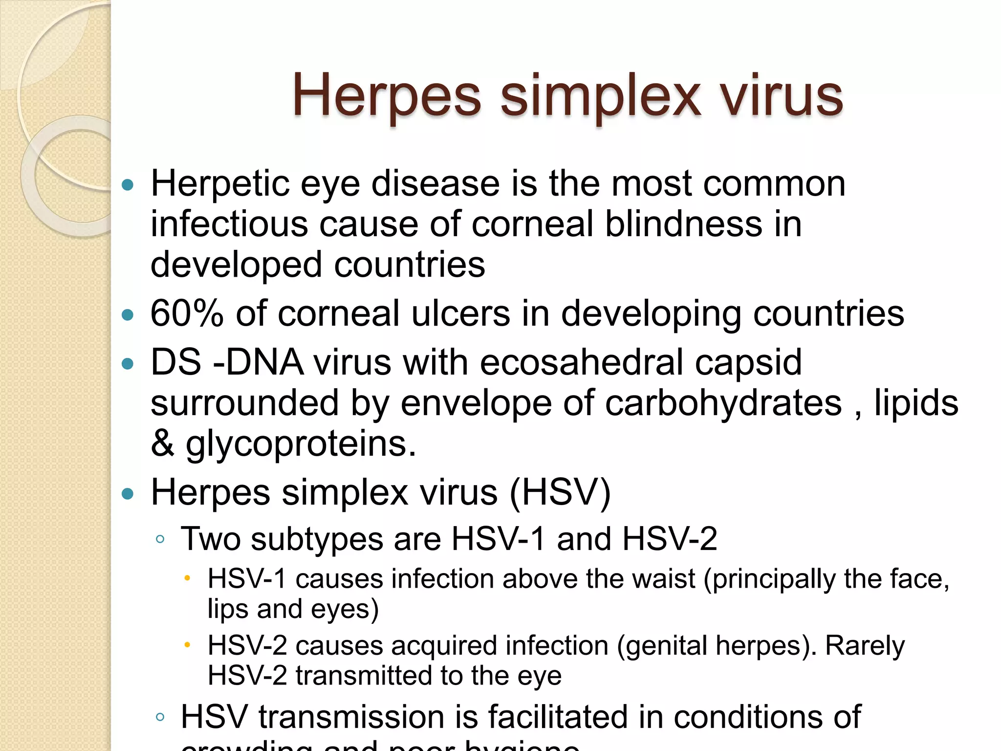 Viral Infections Of Eye Pptx