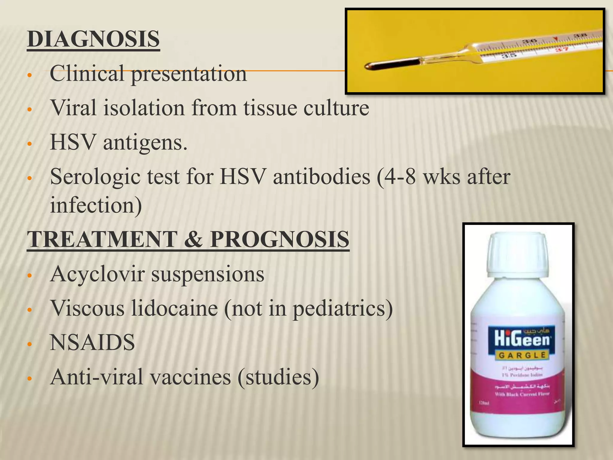Viral infections (oral cavity) | PPTX