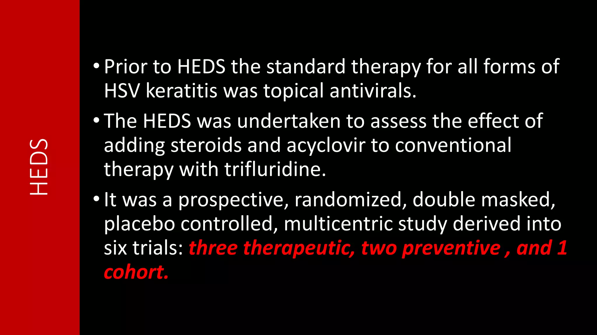Viral Keratitis: Diagnosis, Management and Latest Guidelines | PPTX
