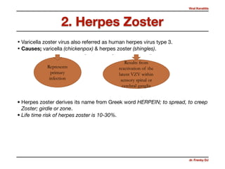 Viral keratitis | PDF